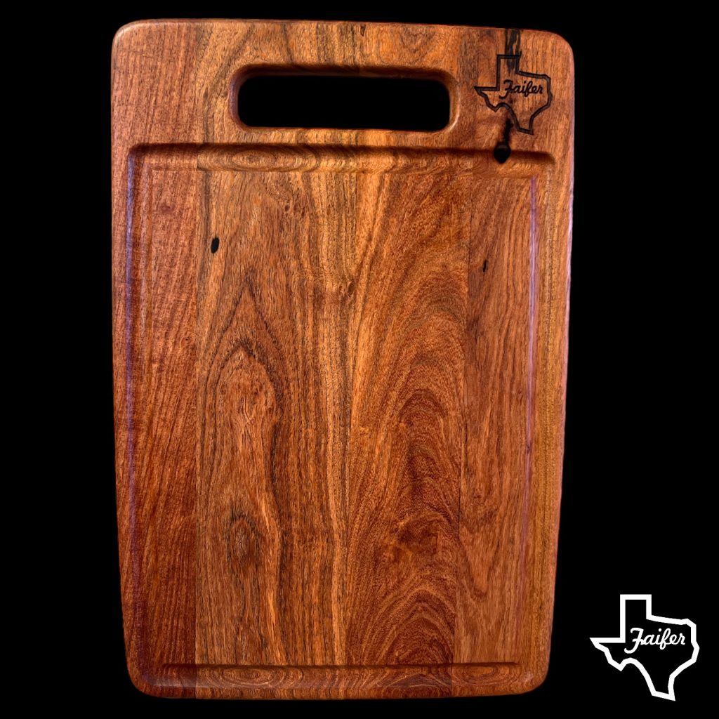 Face Grain Cutting Board with Grip Mesquite - Faifer & Company Inc.